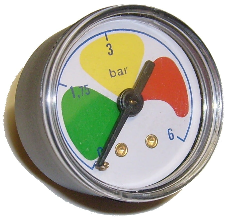 VCIP/COLOUR Filter Pressure Gauge | Timalco Hydraulics